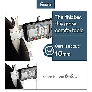 Sunlit Set of 2 Anti Fatigue Kitchen Floor Mat (Size 28"x17" & 47"x17"), Non Slip Waterproof Comfort Standing Mat, Thick Cushioned Anti Fatigue Kitchen Rug Runner, Cute Morandi Cats