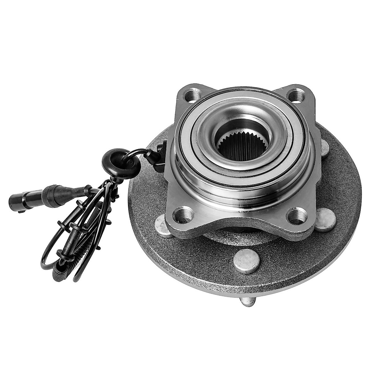 TUCAREST 541001 x2 Rear Wheel Bearing and Hub Assembly Compatible with 2003 2004 2005 2006 Fo-rd Expedition, 2003-2006 Li-ncoln Navigator [6-Stud Hub W/ABS]