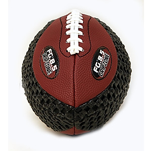 fun gripper Grip Zone 8.5 inch Pee Wee Football -Traditional, Black, Brown, Kids Perfect gripping Footballs by: Saturnian I P.E Supplier