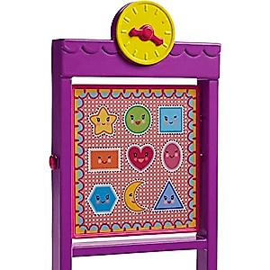 Barbie Teacher Dolls & Playset with Fashion Doll, Small Doll, Furniture & Accessories Including Flipping Blackboard (Amazon Exclusive)