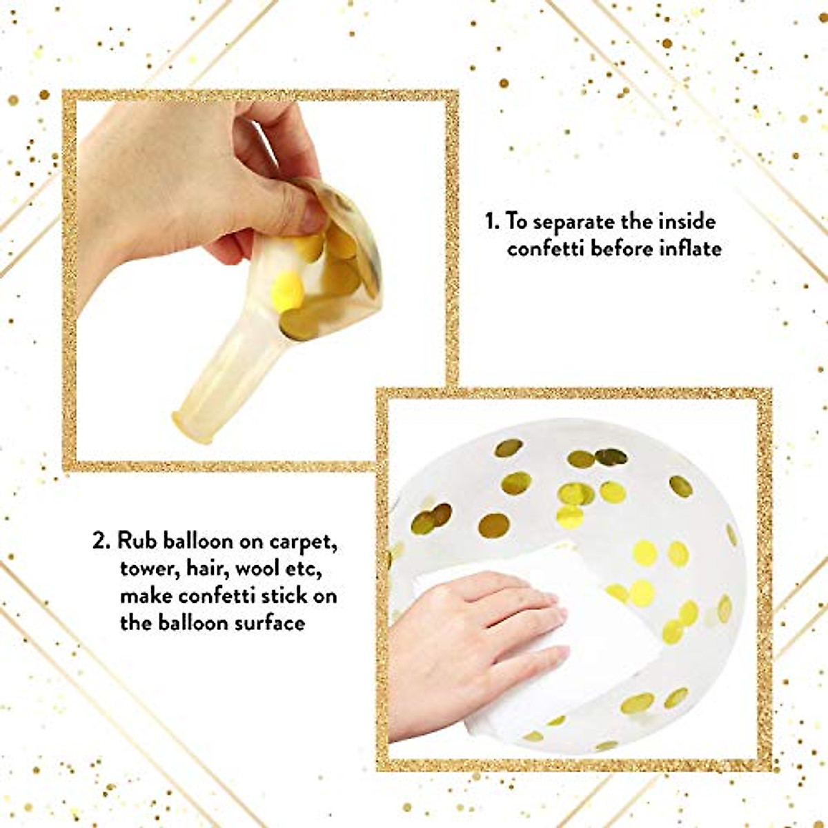 Balloon Garland Kit, (134 pcs) Balloon Arch Kit Silver, Gold and White, Baby Shower Party Balloons Balloon Tape, Balloon Arch Strip for Wedding, Graduation Gender Reveal, Balloons Party Decorations