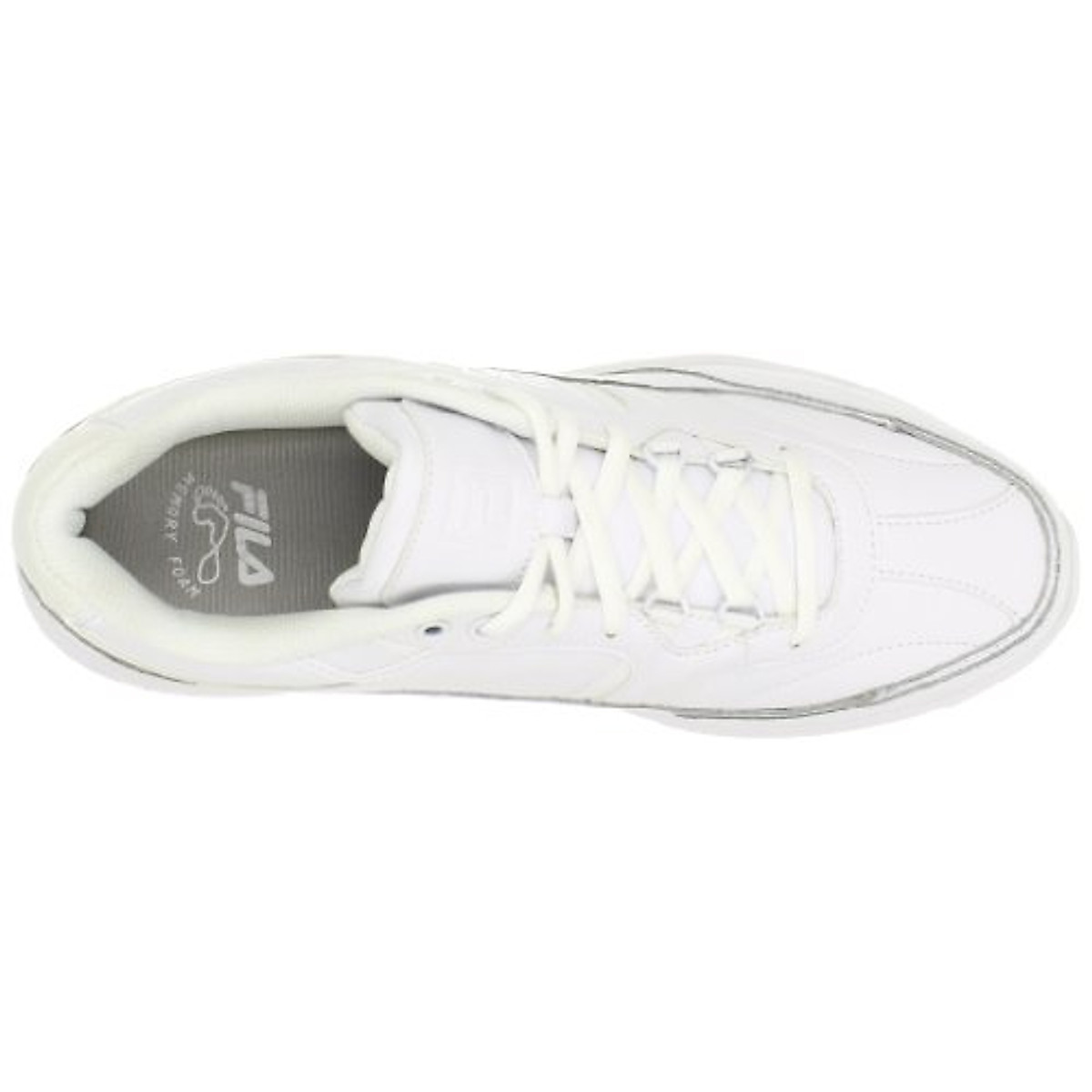 Fila Men's Memory Workshift-m Shoes, White/White/White, 10.5 M US