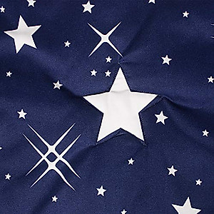 Belsden Ultra Soft Star Baby Comforter, Cozy Breathable Lightweight Crib Quilt for Boys Girls, 34" x 44" Nursery Bedding Baby Toddler Quilted Blanket, Duvet Insert, Space Star Navy Blue