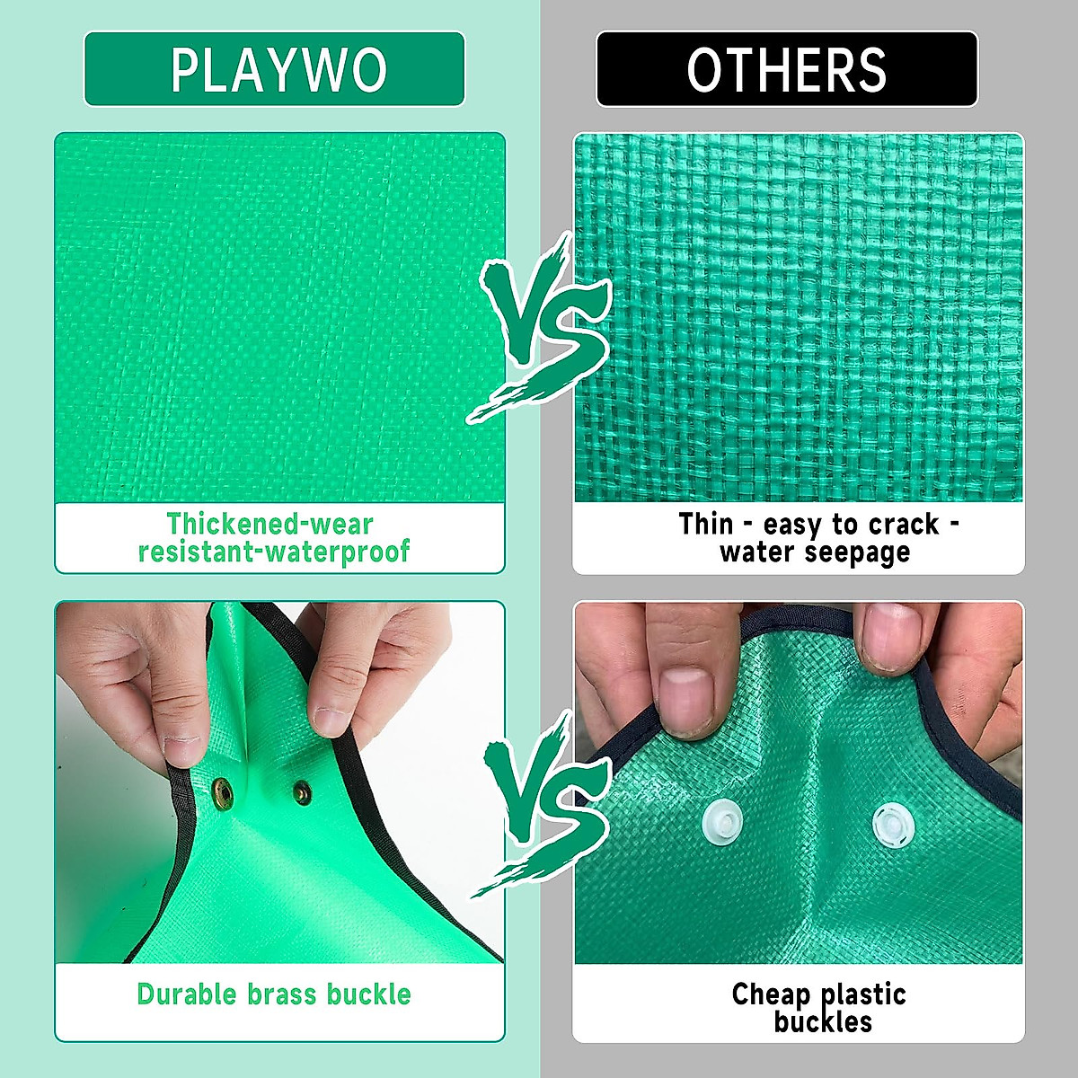 27" X 27" Repotting Mat for Indoor Plants Transplanting and Dirt Control, Portable Potting Tray Succulent Planting Mat Gardening Gifts Plant Gifts for Plant Lovers