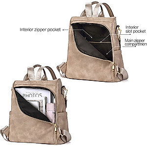 CLUCI Womens Backpack Purse Women Backpack Briefcase