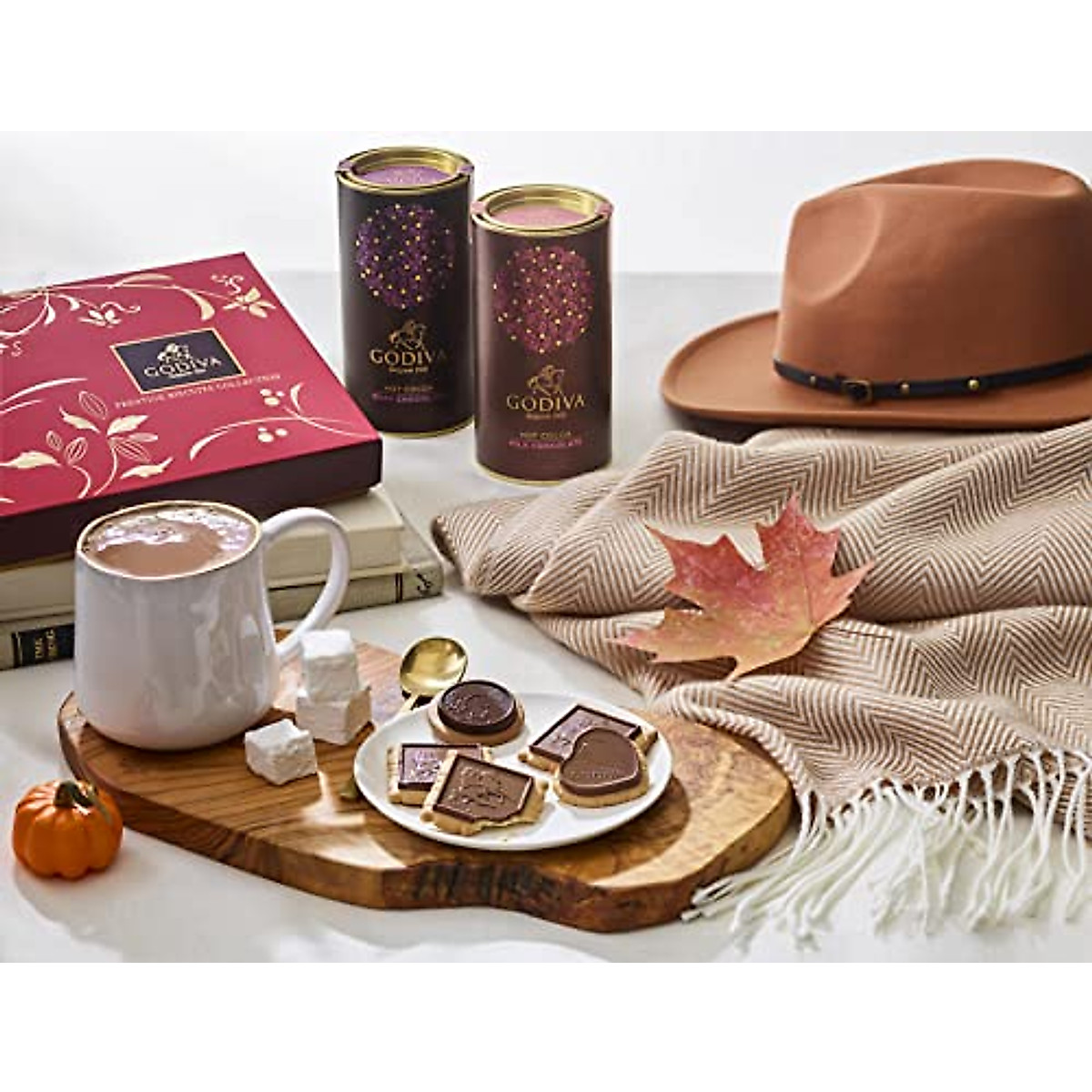 Godiva Chocolatier Assorted Chocolate Box of Biscuits, 32 pc, 9.1 oz