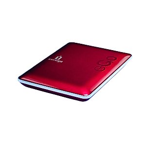 Iomega eGo Compact Edition USB 2.0 1TB Portable External Hard Drive 34882 (Ruby Red)