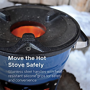 EcoZoom Rocket Stove Heavy Duty Portable Camp Stove for Outdoor Cooking, Dura (Wood Only)