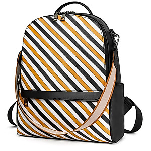 Telena Backpack Purse for Women Vagan Leather Travel Backpack Fashion Women Purse Shoulder Handbag Dark Blue with Dark Blue