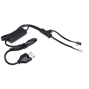 Plantronics 38350-13 APC-43 Electronic Hook Switch Adapter, Black