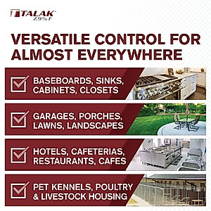 Talak 7.9 F Bifenthrin Insecticide Concentrate (1 Gallon) by Atticus (Compare to Talstar) –– Indoor and Outdoor Insect Control