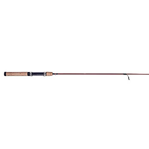 Berkley 5’6” Cherrywood HD Spinning Rod, Spinning Rod, 2-6lb Line Rating, Light Rod Power, Fast Action, 1/16-1/4 oz. Lure Rating, Red