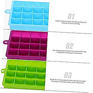 KJHBV 3pcs Silicone Ice Box Sphere Ice Mold Pet Treat Container Tiny Ice Maker Ice Cube Case Silicone Ice Cube Tray Ice Grid Maker Ice Mold Mould Ice Silicone Mold Ice Making Tray Manual