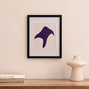 eletecpro 11x14 Picture Frame 4 Pack Made of Solid Wood and Strong Durable Glass, Display 8x10 and 8.5x11 Photoes with Mat or 8x10 without Mat, Room Decor for Wall and Tabletop, Gallery Gifts Black