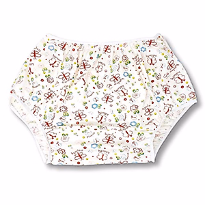 Rearz - Plus Size Plastic Pants - White Butterfly (2 Pack) (4X-Large)