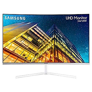 Samsung 32" Class 4K UHD Curved Monitor - LU32R591CWNXZA (Renewed)