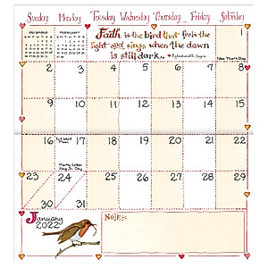TF PUBLISHING - 2022-2023 Susan Branch 2-Year Small Monthly Planner - 2-Page Large Calendar Grid and Lined Notes Section in Back - 24 Month Pocket Calendar for School and Work - 3.5" x 6.5"