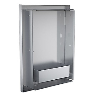 Sunstone B-DV1521 Raised Doors for Stone Island with Shelf, 15 by 21-Inch