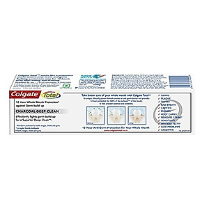 Colgate Total Charcoal Deep Clean Toothpaste 120gm
