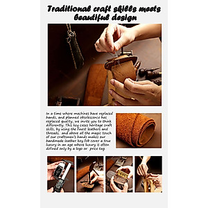 SANRILY Leather Key Fob Cover for Volvo XC60 XC90 S90 V90 2019 2020 2021 Keyless Entry Remote Keychain Holder Full Protection Key Case Shell Brown