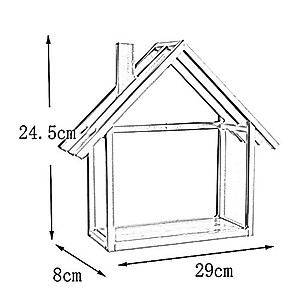 PIBM Stylish Simplicity Shelf Wall Mounted Floating Rack Shelves Simple Iron Art Small House Storage Multifunction Living Room Bedroom Home Bar Store,5 Colors, Blue , 29x8x24.5cm