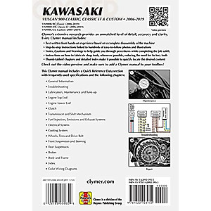 Clymer CM246: Repair Manual Kaw Vulcan 900