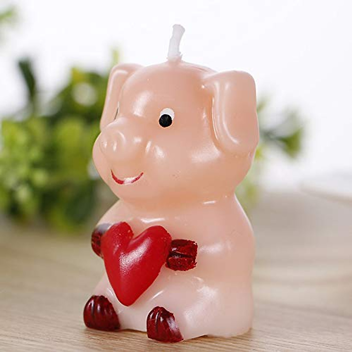 Joewyle Cake Topper Birthday Candles Decorations Little Pig