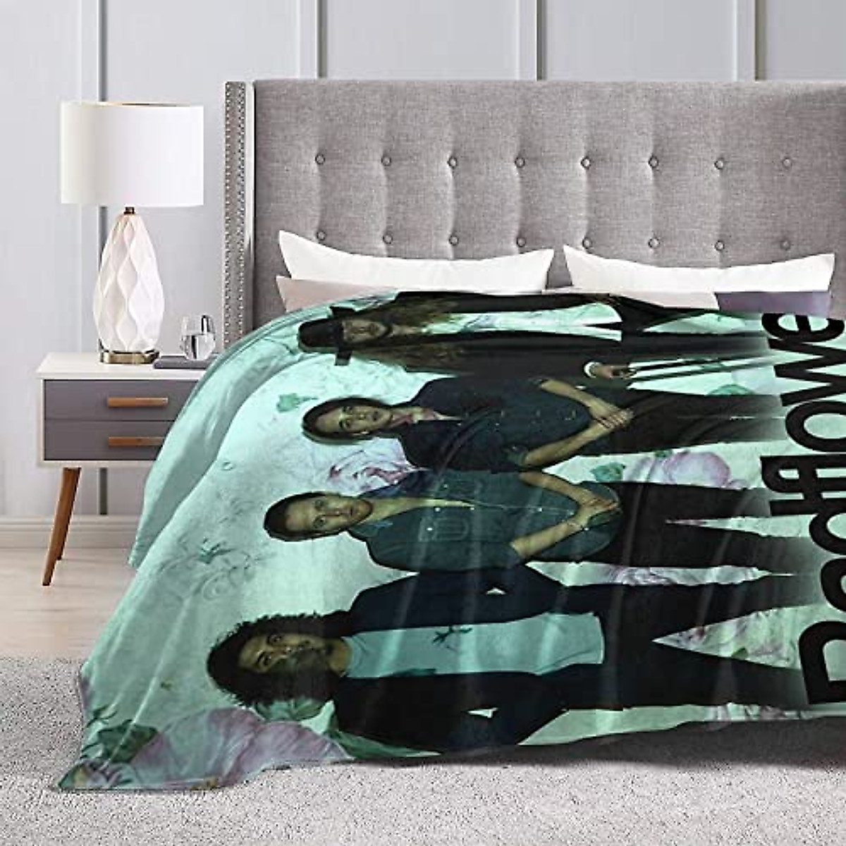 Badflower Soft and Warm Throw Blanket Ultra-Soft Micro Blanket Plush Bed Couch 50"x40"