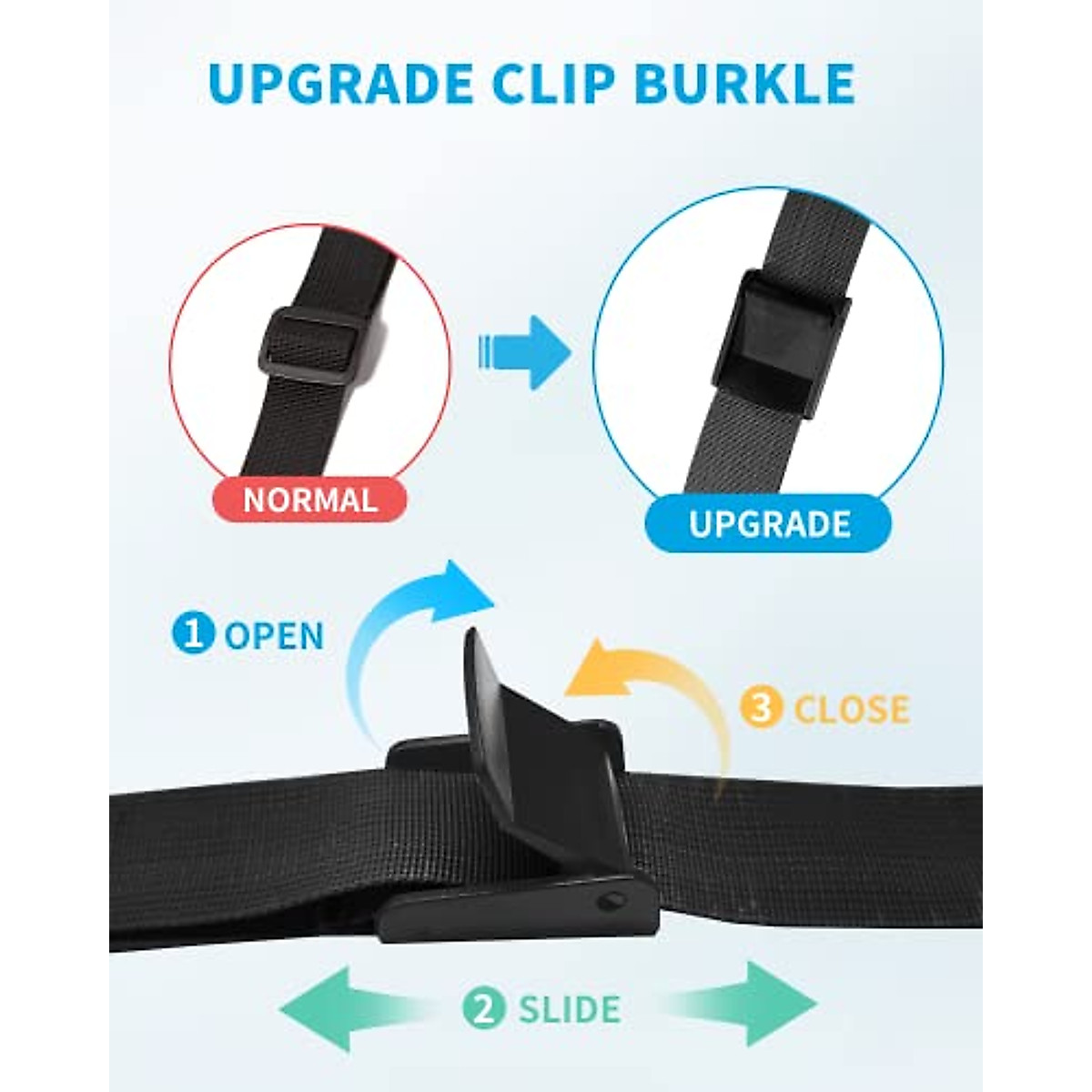 Vorspack Clear Tote Bags - Stadium Approved Clear Bag Clear Stadium Bag with Adjustable Strap Zipper Closure for Sports Events Concerts Work College - Black