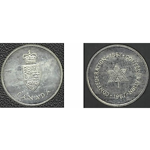 Canada 1967 Silver Confedertion Medallion in holder of issue
