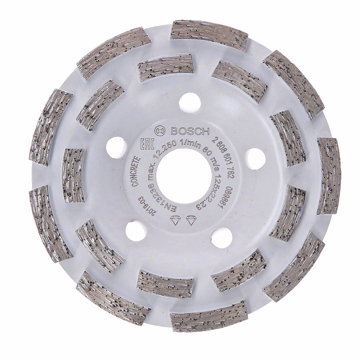 Bosch Professional Expert 2608601762 Diamond Grinding Wheel for Angle Grinder (for Concrete, Grinding Disc Diameter: 125, Bore Diameter: 22.23mm, Accessories for Concrete Grinders), Amazon Exclusive