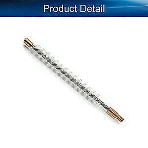 Bettomshin Freezer Refrigerator Coil Cleaning Tool 12.5mm/0.49 inch Dia Bristle Brush White 1Pcs