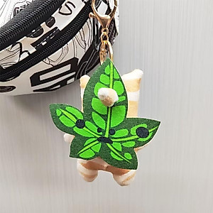 ENIXWH Korok Plush Toy with Sounds, 10 in 1 for The Legend of ZLD BOTW with 10 Replacement Face (4.5inches)