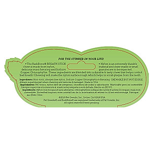 Pet Qwerks 2 Pack of Barkbone Breath Chew Stick Dog Toys, Medium, for Aggressive Chewers, Made in USA2