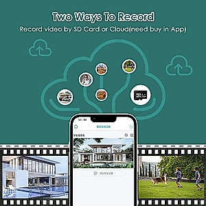 SEWMED 1080P HD Outdoor IP Wireless Security Bullet Camera with Solar Panel 4G/WiFi Home Security Protection Battery Power CCTV Surveillance Two Way Audio (4G+SD 64G)