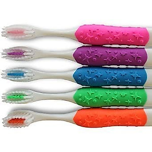 StarSmilez Tooth Brushing Magi Dragon Bundle Help Kids Brush Their Teeth Moon and Stars Easy Grip toothbrushes Magical Mouth Plush Plus Download of Matching Dental Health Activities