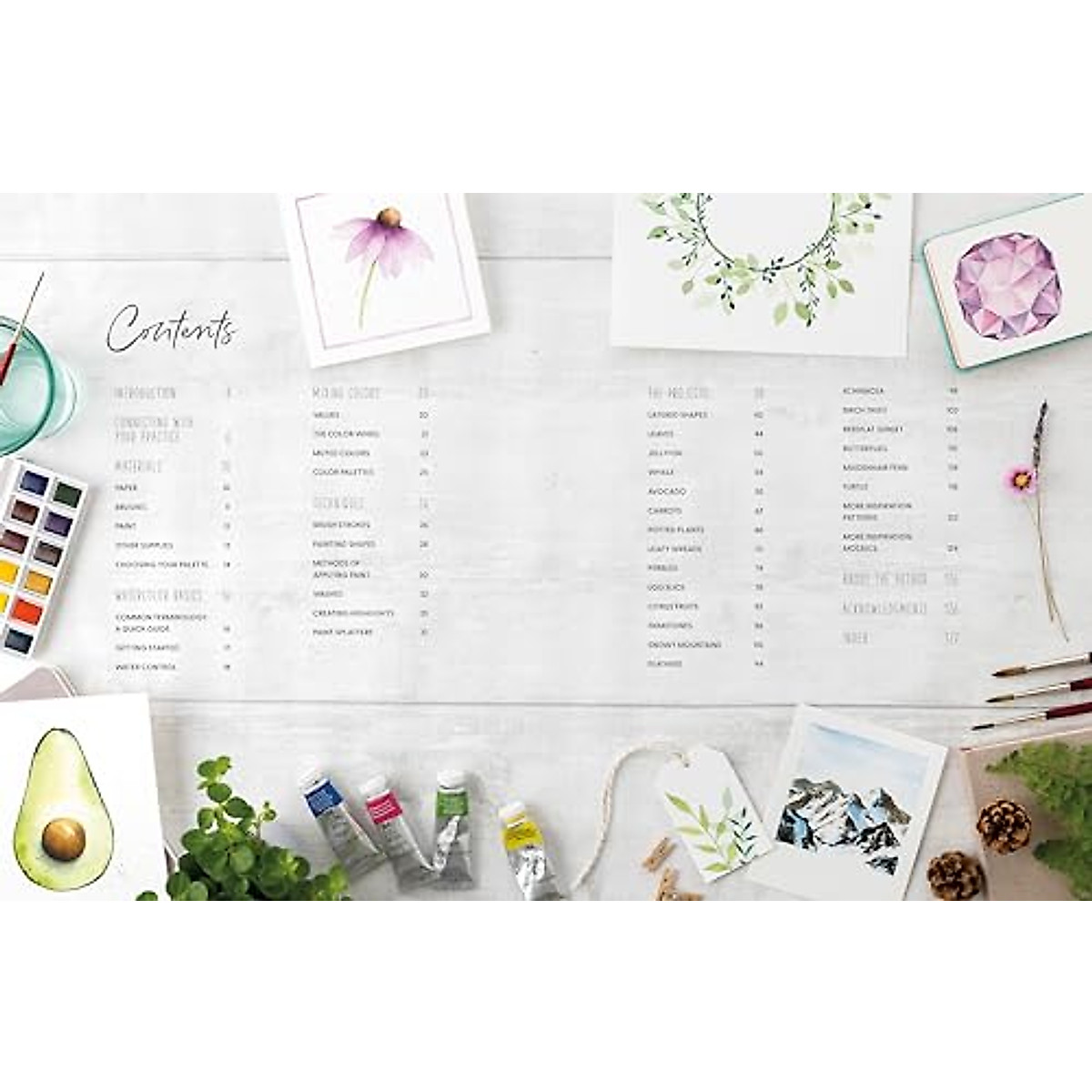 Watercolor For The Soul: Simple painting projects for beginners, to calm, soothe and inspire