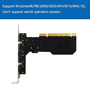 GODSHARK Internal USB 2.0 PCI Card, 5 Port (4 External & 1 Internal) PCI Expansion to USB 2 Adapter Hub Controller, High Speed 480Mbps for Desktop