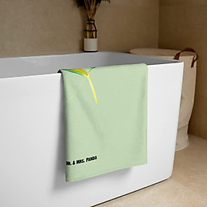 Mr. & Mrs. Panda Beach Towel Sunflower - Favorite Person, Flowers, Sauna Towel, Garden, Bath Towel, Plants, Large, Friendship, Nature, Girlfriend
