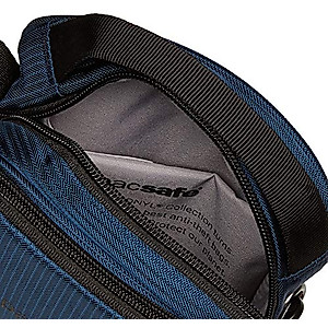 Pacsafe Metrosafe LS100 ECONYL 3 Liter Anti Theft Crossbody/Shoulder Bag - Fits 7 inch Tablet, ECONYL Ocean