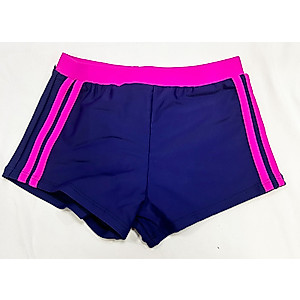 KKmeter Kids Girls 2pcs Dance Outfit Racer Back Crop Top with Shorts Clothing Sets for Sport Gymnastic Dancing Swimming (Rose, 5-6)