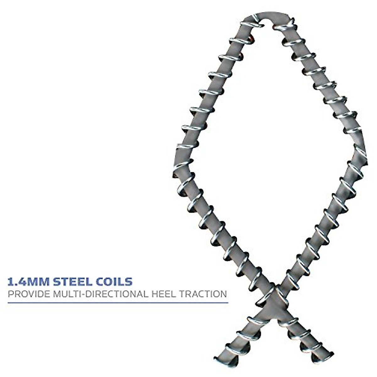 Yaktrax Run Traction Cleats for Snow and Ice, Gray/Red, Small (8161)