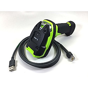 Zebra DS3608-SR Ultra Rugged Handheld Digital Barcode Scanner (1D, 2D, PDF417 and QR Code) with USB Cable