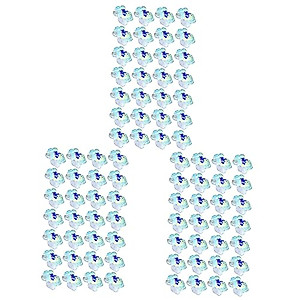 EXCEART 84 Pcs Eyeglass Kit Clear Beads Charm Necklace Glass Teardrop Glass Loose Beads Jewelry Making Pendants Acrylic Beads Satellite Drill Set Crystal Aurora Teardrop Earrings