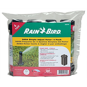 Rain Bird 32SA/4PKS Simple Adjust 32SA Gear Drive Rotor, Adjustable 40° - 360° Pattern, 19' - 32' Spray Distance, 4-Pack