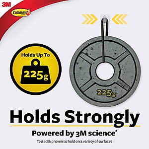 Command Mini Hooks, Clear, 6-Hooks (17006CLR-ES)