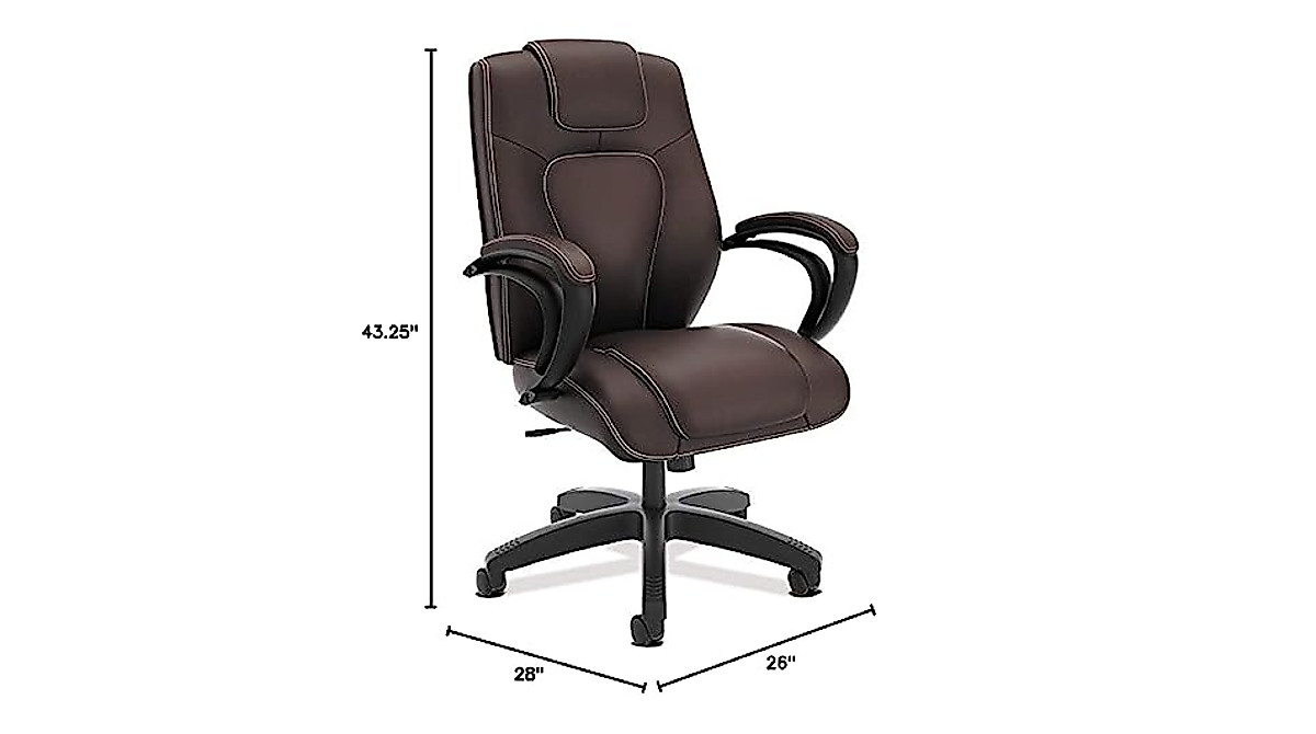 HON Managerial Office Chair – High-Back with Ergonomic Comfort and Style