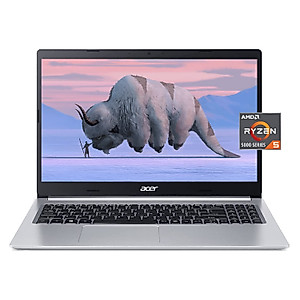 acer 2023 Aspire 5 Slim Laptop 15.6" IPS FHD, AMD Ryzen 5 5500U 6 core (Beat i7-1160G7, up to 4GHz), 16GB RAM 512GB PCIe SSD, Backlit KB, WiFi 6, HDMI, Win 11 w/GM Accessories