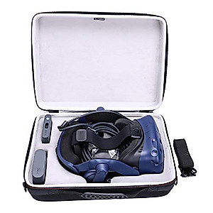 LTGEM EVA Hard Case for HTC Vive Pro Virtual Reality Headset or HTC Vive Pro 2 Headset