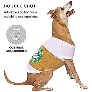 Puppuccino Dog Shirt - Cute Coffee Cup Halloween Costume for Pets (X-Large)